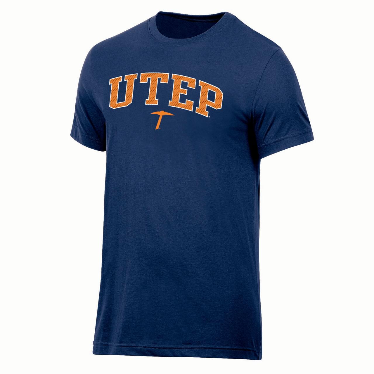 Hanes Men's UTEP Miners Short Sleeve T-Shirt with Applique - Walmart.com