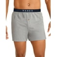 Hanes Mens Ultimate Comfortsoft Knit Boxer 5 Pack