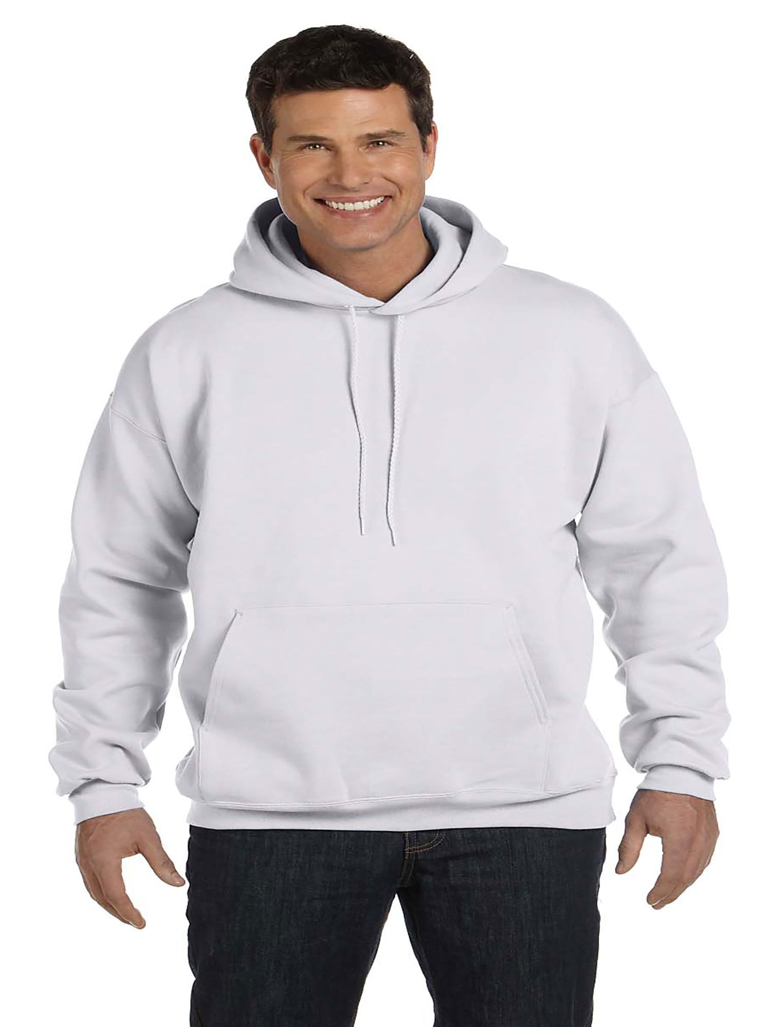 Hanes Mens Ultimate Cotton Pullover Hoodie Sweatshirt Style F170