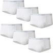 George Men's Full Rise Briefs, 6-Pack - Walmart.com