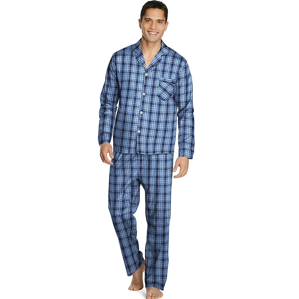 Hanes Men's Woven Pajamas - Walmart.com