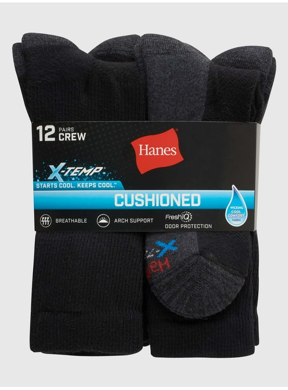 Hanes X-temp Socks