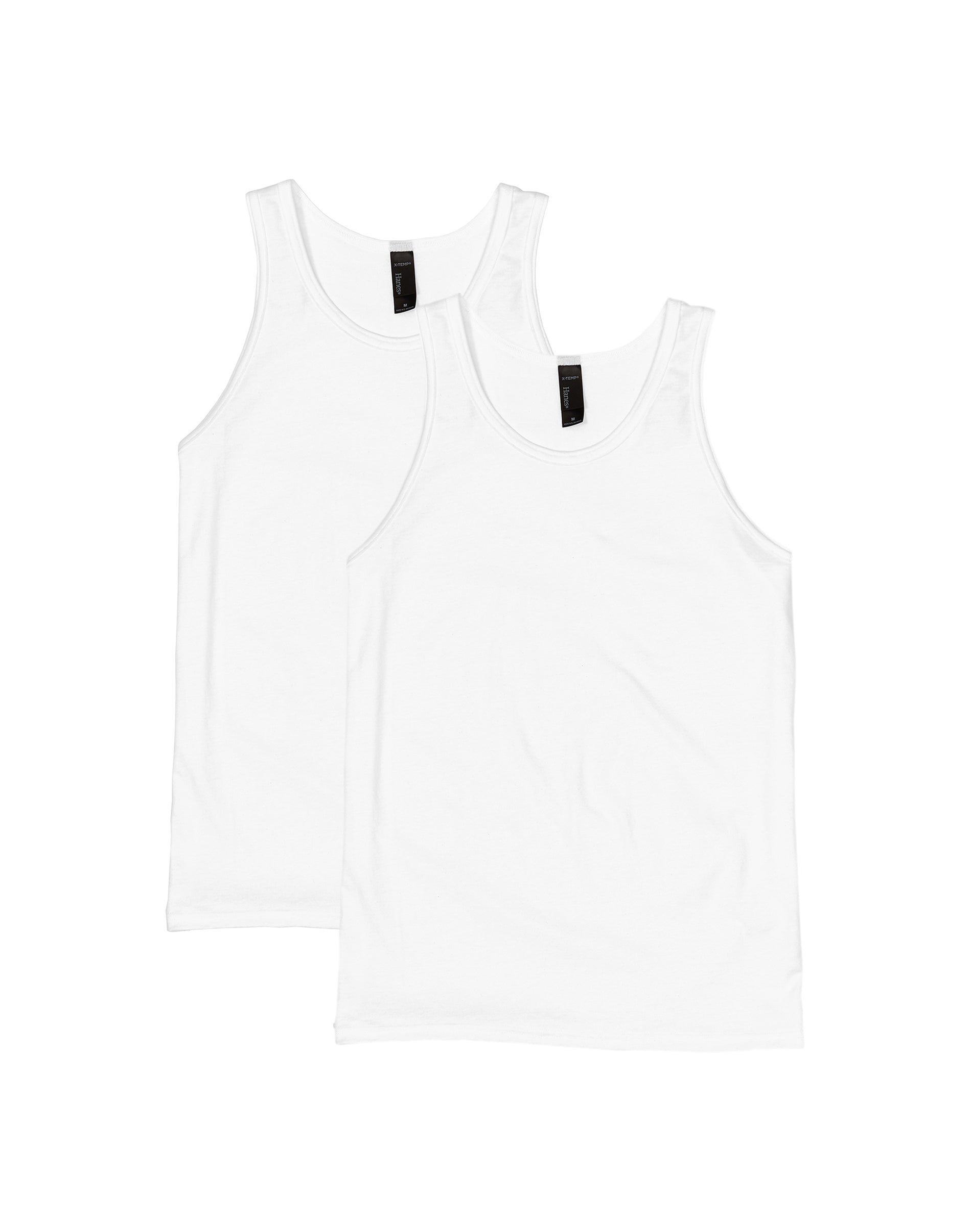 Hanes X-Temp Men's Performance Tank Top, 2-Pack White L - Walmart.com