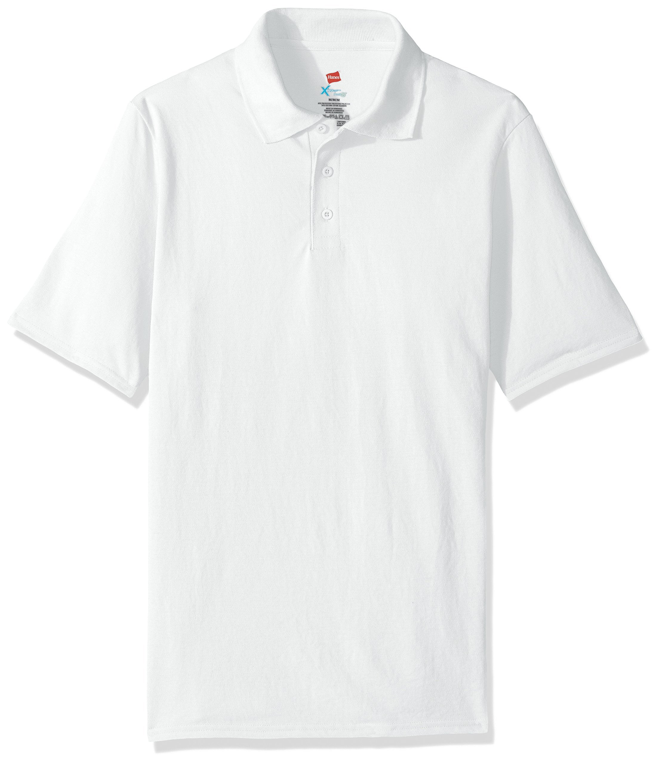 Hanes Men's & Big Men's X-Temp Pique Polo Shirt, Sizes S-6XL - Walmart.com