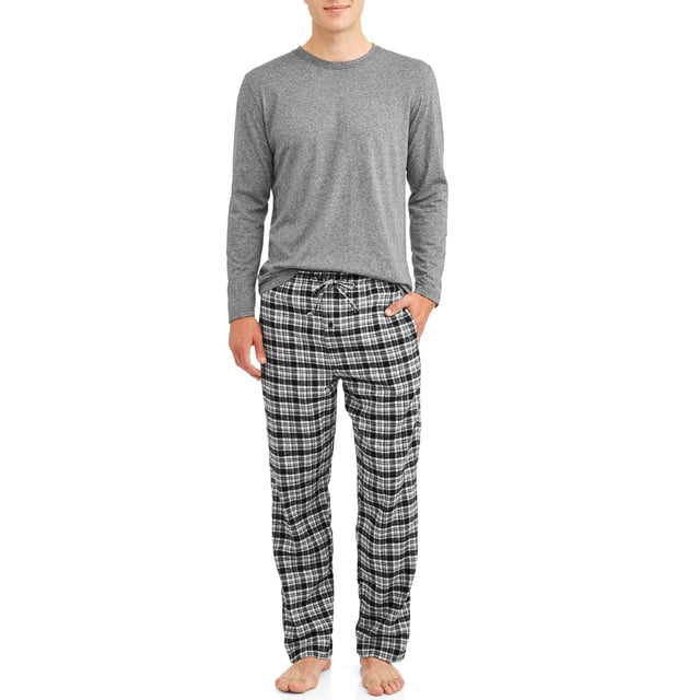 Hanes Men's and Big Men's Comfortsoft Long Sleeve Crew and Cotton ...