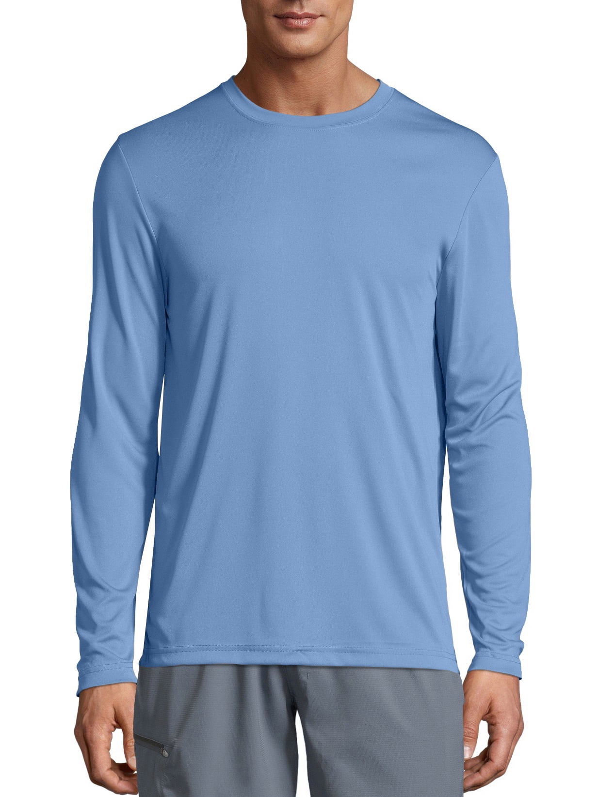 Hanes Men's Sport Cool DRI Performance Long-Sleeve T-Shirt (50+ UPF ...