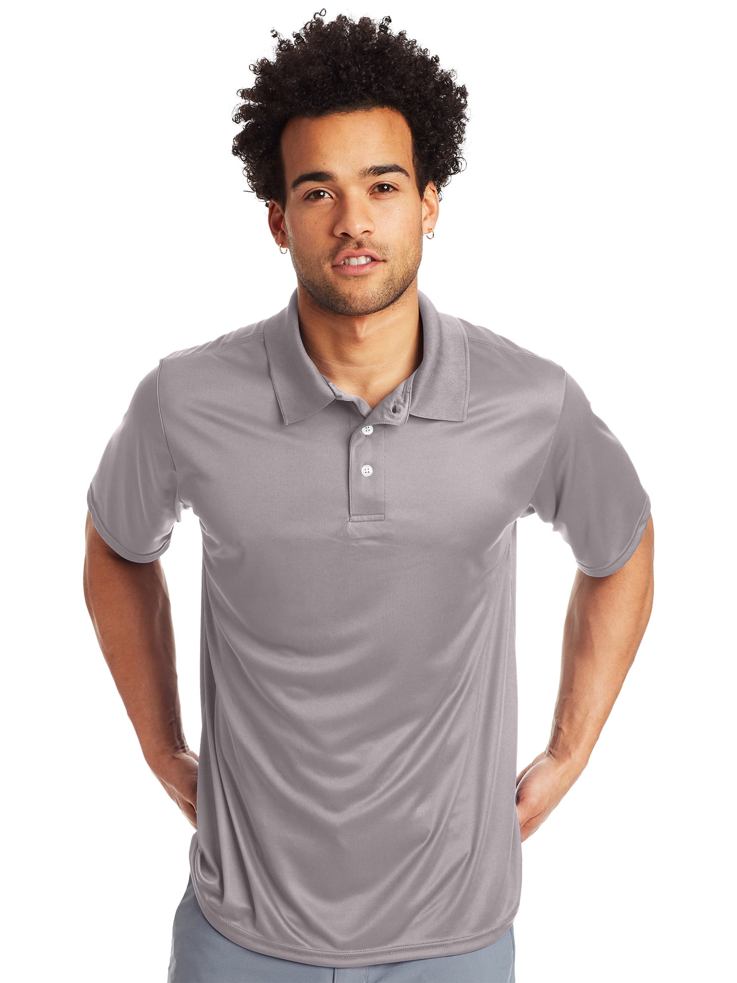 Hanes Men's and Big Men's CoolDri Performance Polo Shirt, Sizes S-3XL ...
