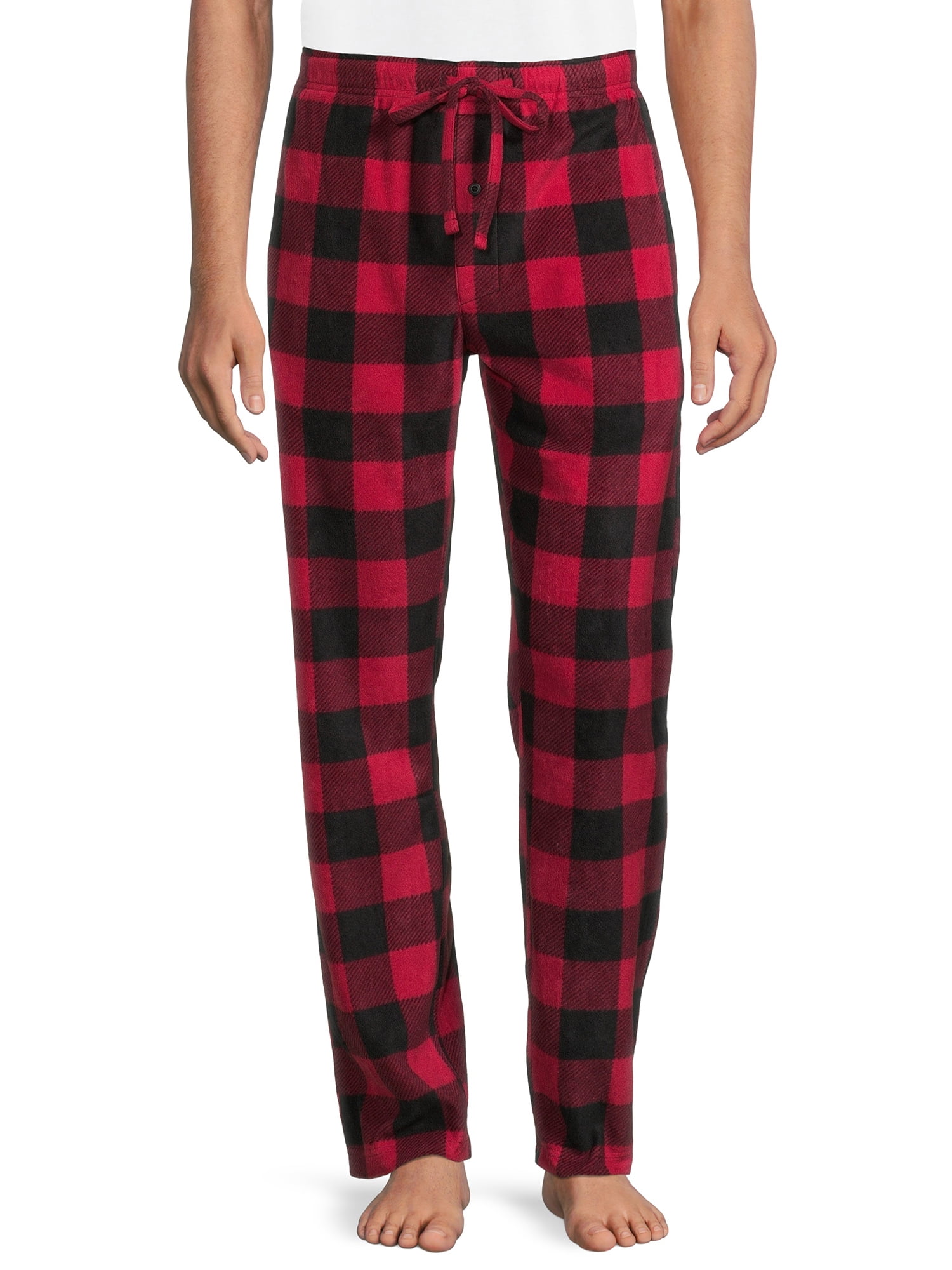 Hanes Men's Cozy Micro Fleece Pajama Pants with Pockets, Soft and Warm ...