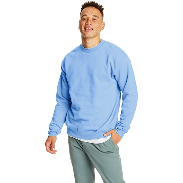 Hanes Men's and Big Men's EcoSmart Fleece Sweatshirt, Durable and ...