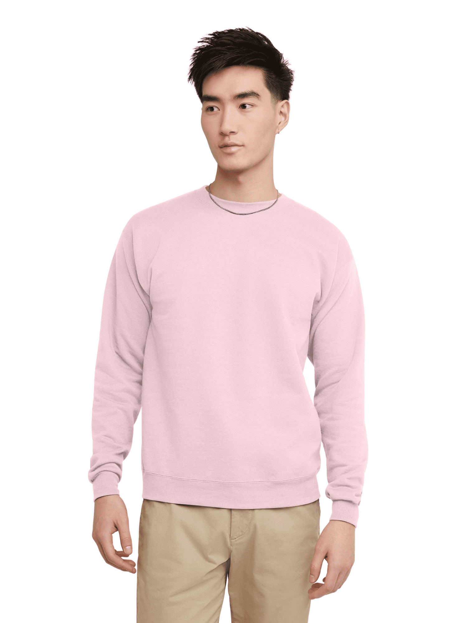 Hanes EcoSmart Fleece Sweatshirt for Men and Big Men, Soft and Durable ...