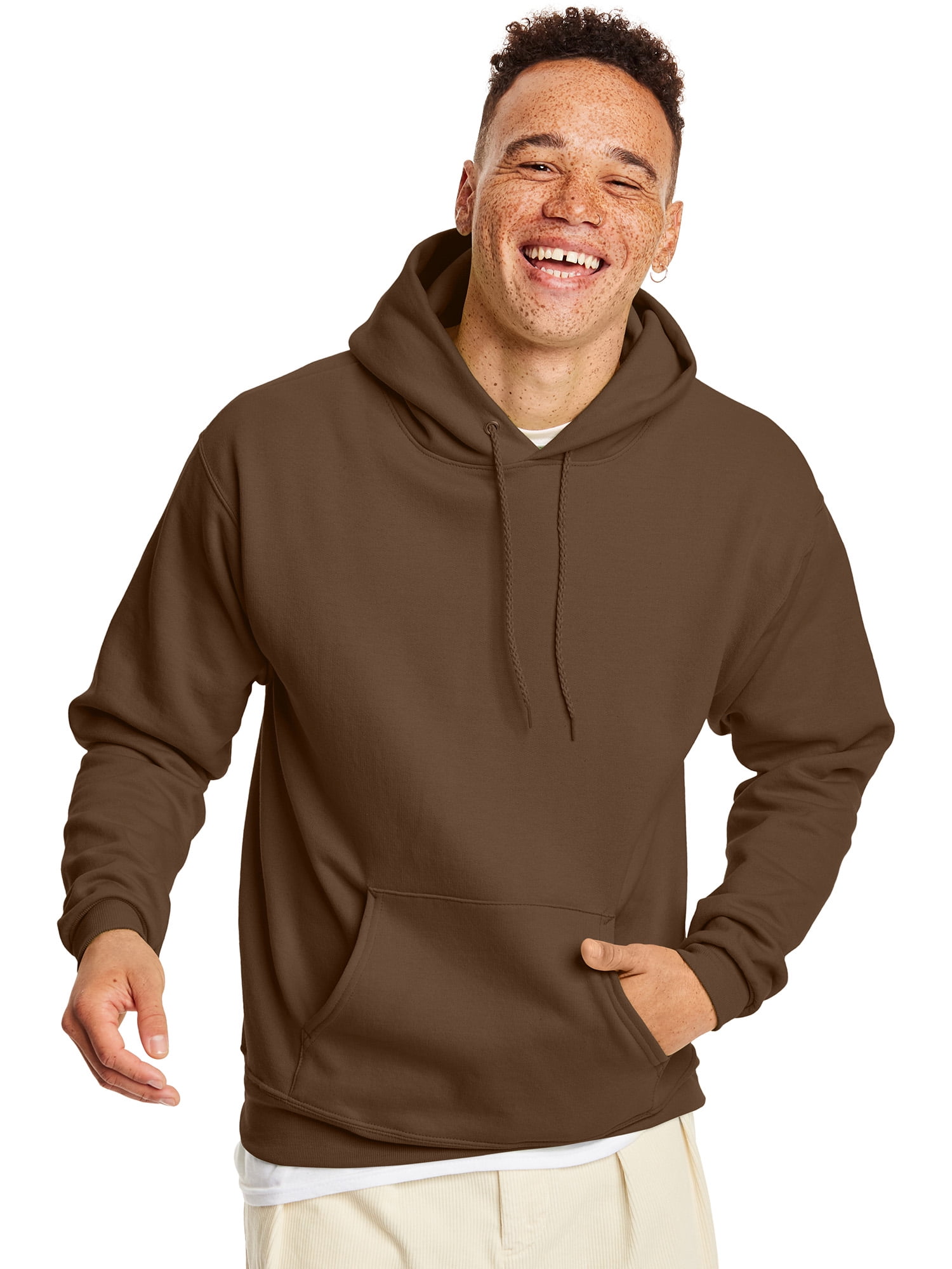 Hanes Men's and Big Men's Ecosmart Fleece Pullover Hoodie Sweatshirt ...