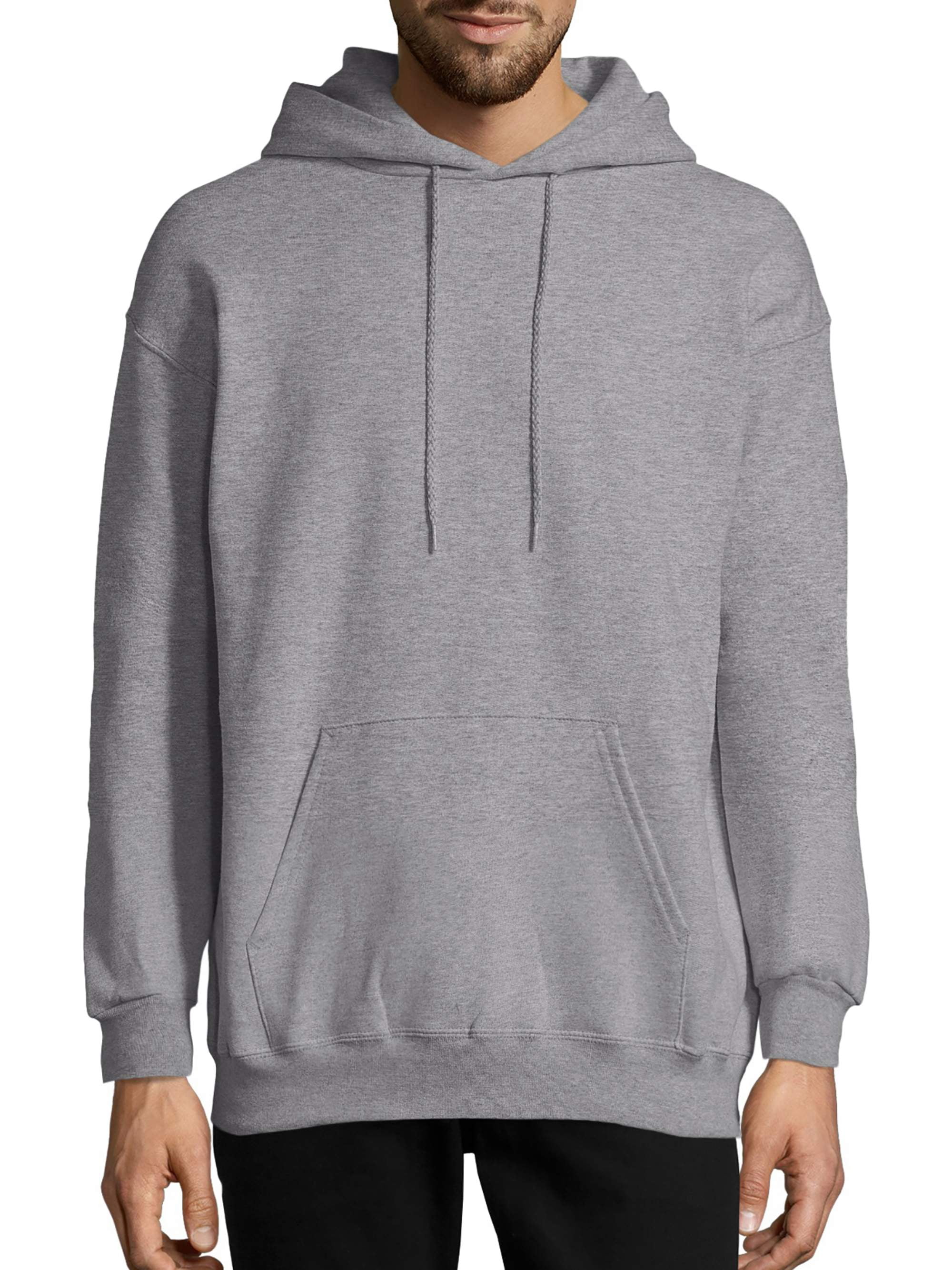 Hanes Men's and Big Men's Ultimate Cotton Heavyweight Fleece Hoodie, up ...