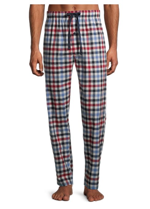 Hanes Men's and Big Men's Woven Stretch Pajama Pants, Sizes S-5X ...