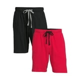 Hanes Men's X-temp Sleep Lounge Knit Jam Shorts, 2-Pack, Big Sizes ...