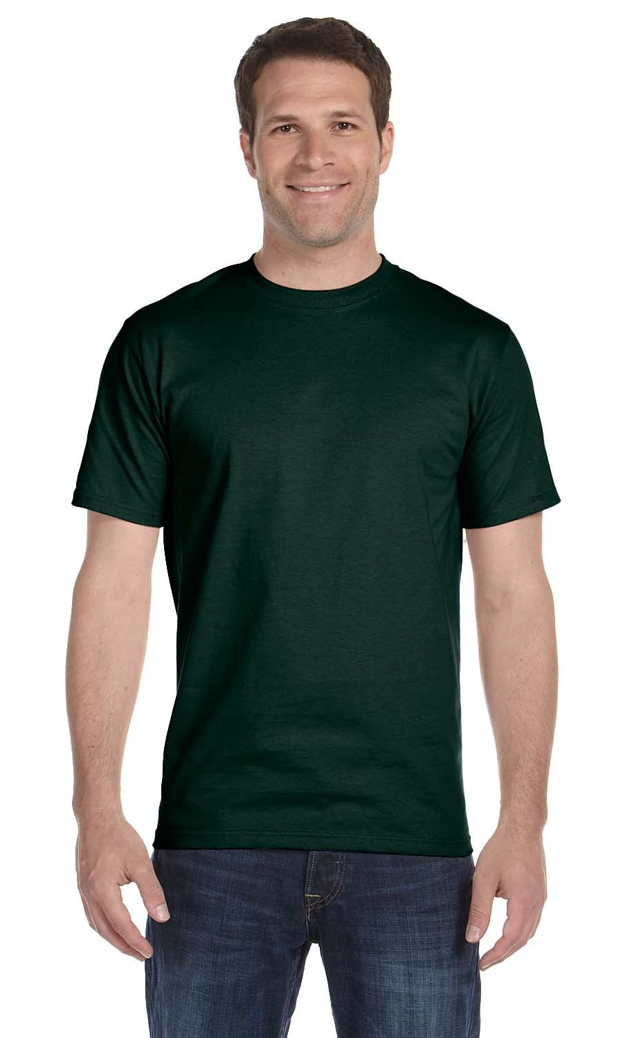 Hanes Mens 5.2 Oz. Comfortsoft Cotton T-Shirt(5280), Pack Of 6 ...