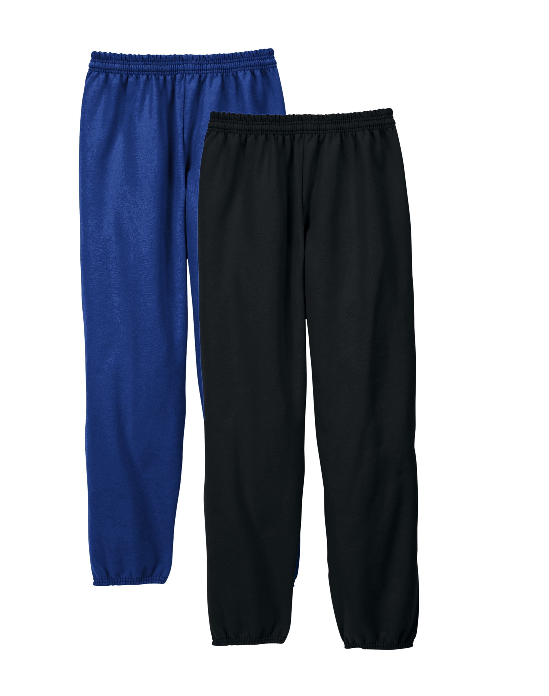 Hanes Mens EcoSmart Fleece 32" Sweatpants 2-Pack - Walmart.com