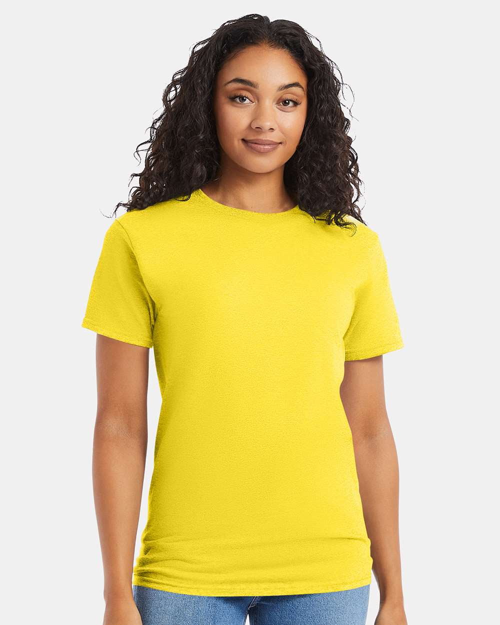 Hanes Mens Essential-T T-Shirt, S, Athletic Yellow - Walmart.com