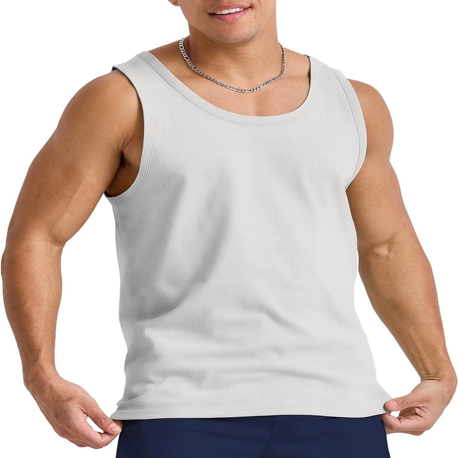Hanes Mens Originals Tri-Blend Tank Lightweight Tanks For Men ...