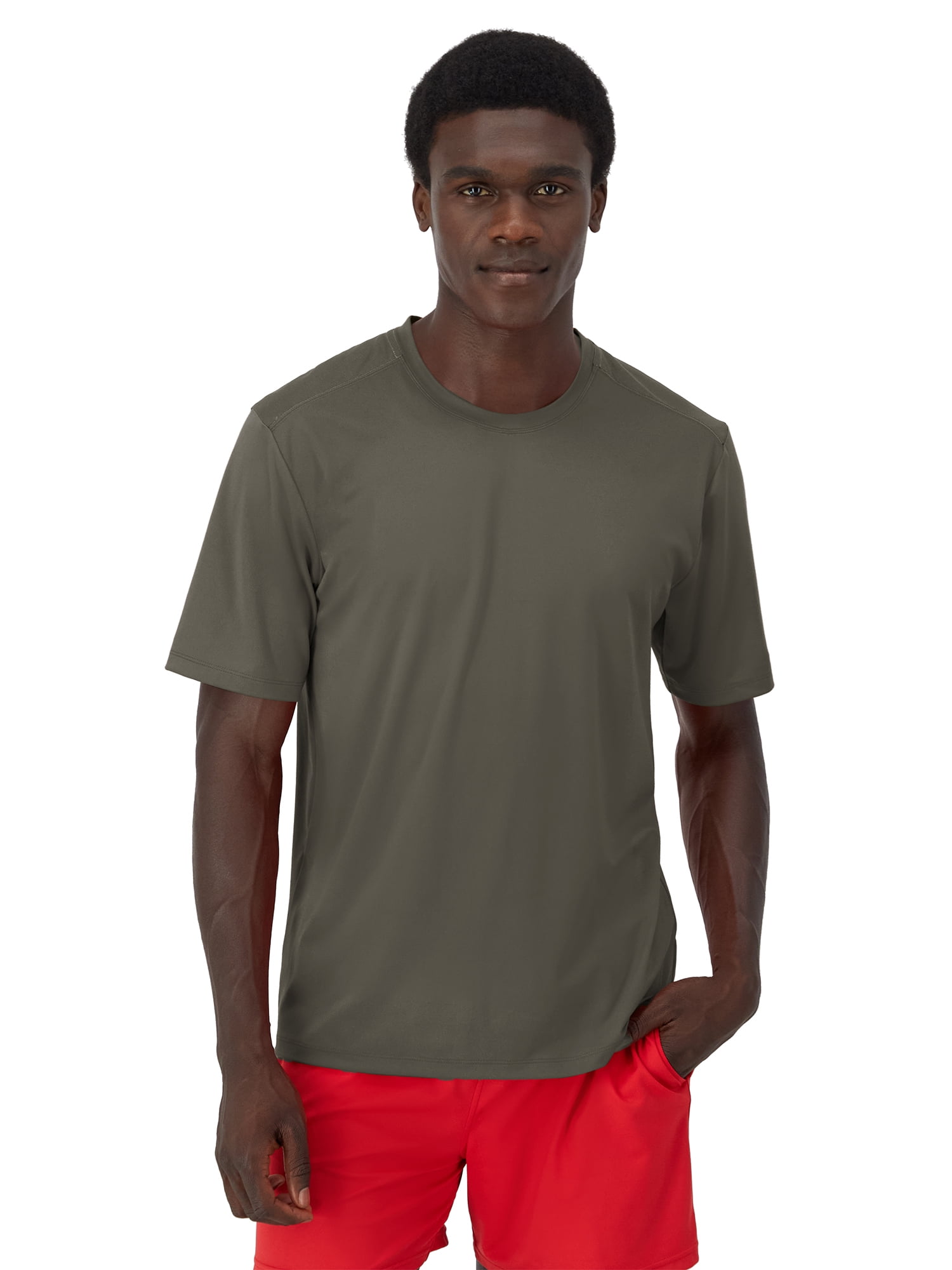 Hanes Moves Men’s & Big Men's Air Mesh Active Tee Shirt, Sizes XS-4XL ...