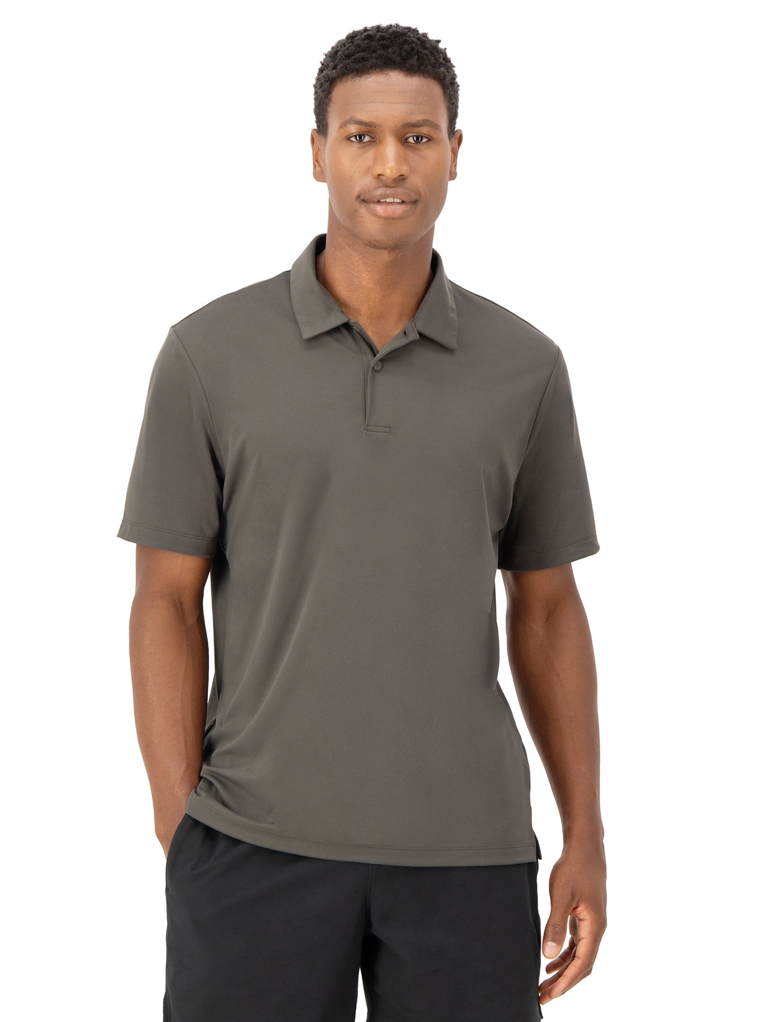Hanes Men's Moves Short Sleeve Performance Polo, Sizes S-3XL - Walmart.com