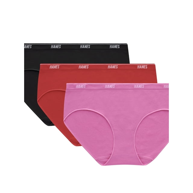 Hanes Moves Women’s 360° Flex Hipster Underwear, 3-Pack - Walmart.com
