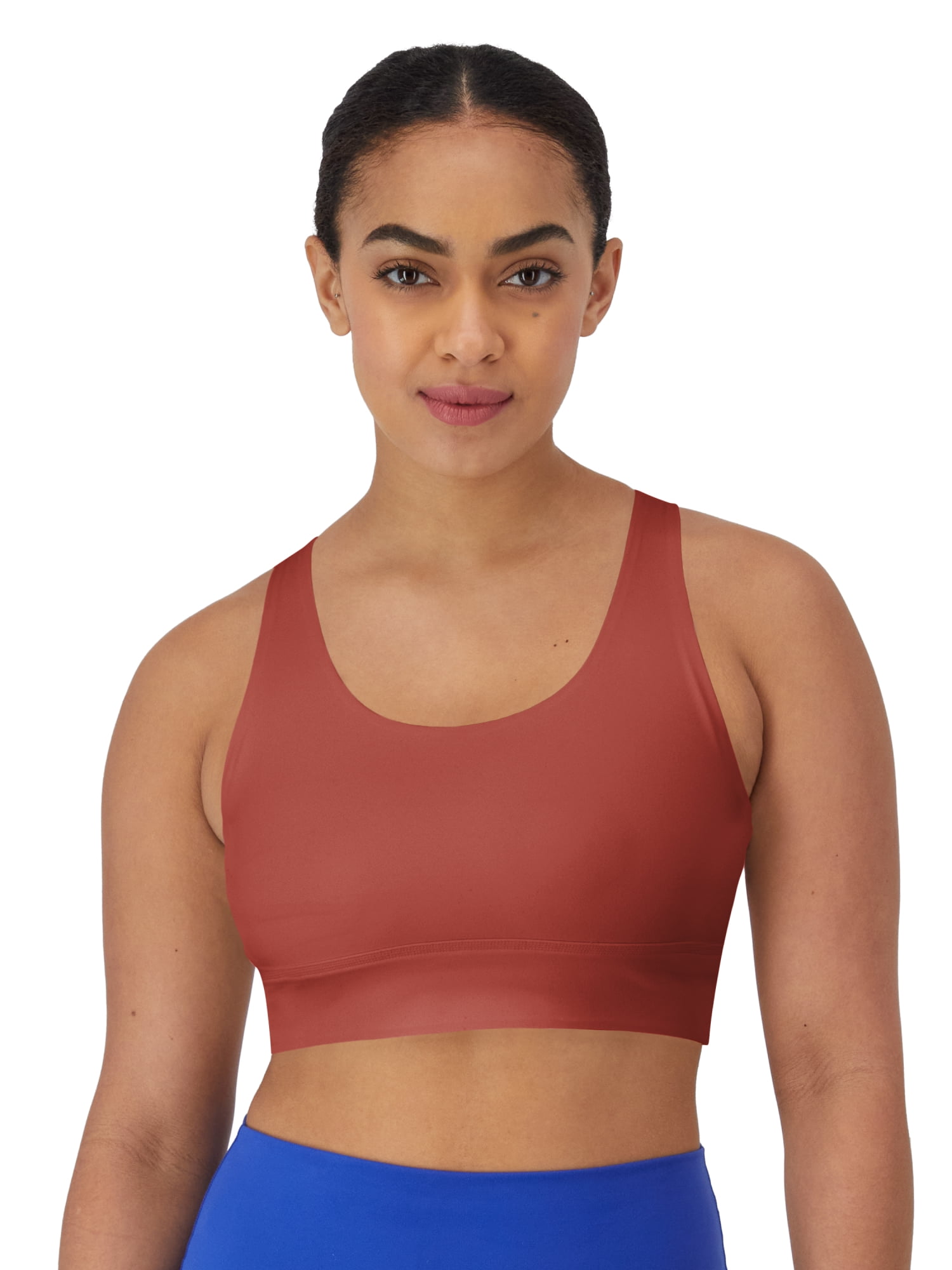 Hanes Moves Women's Crop Sports Bra, Racerback - Walmart.com