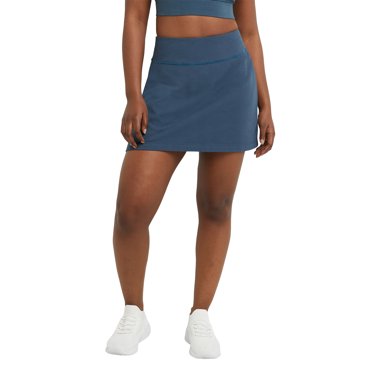Collections Etc Women's Drawstring Cotton Knit Pull-On Skort with ...