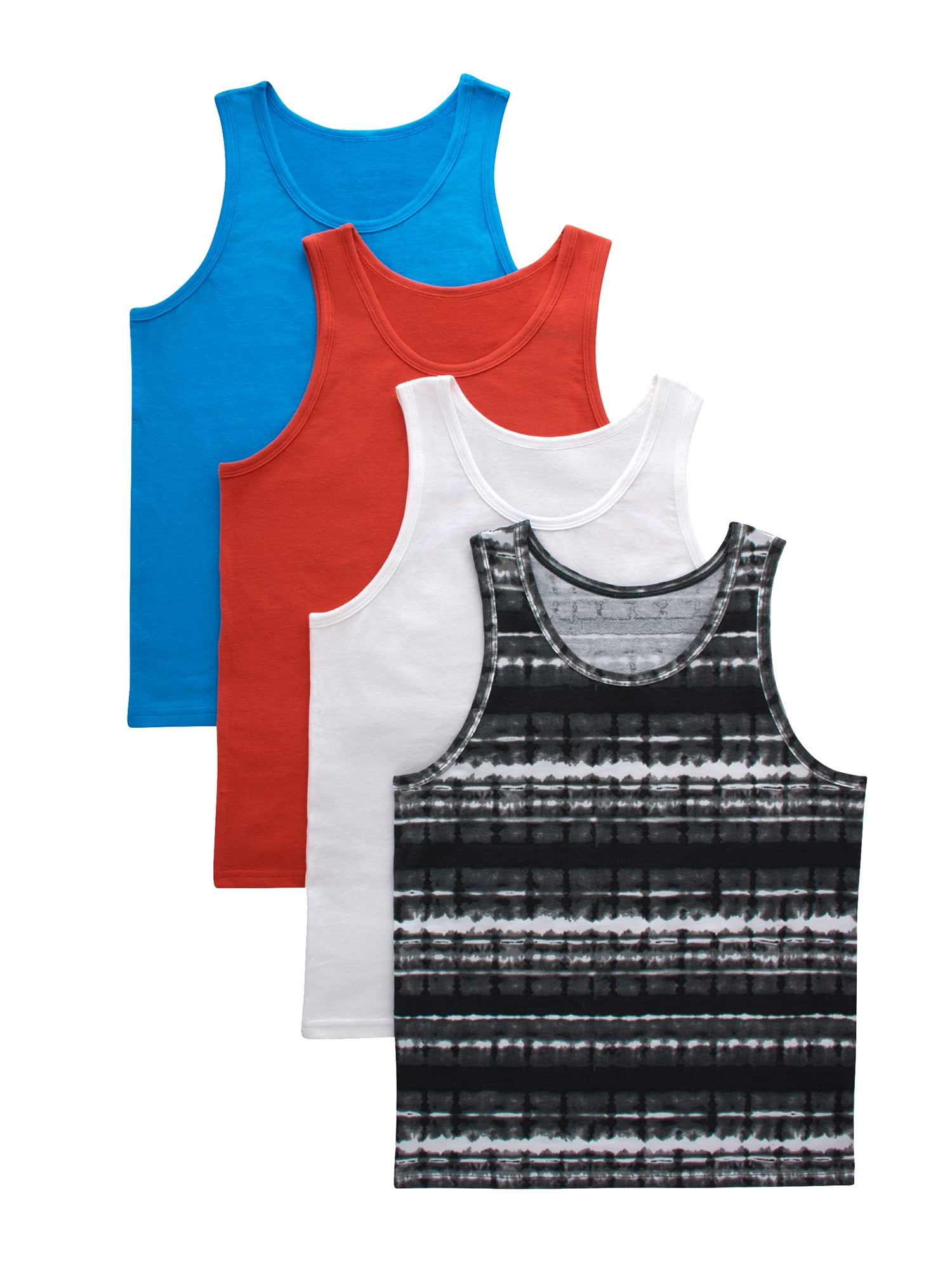 Hanes Originals Boys' Undershirts Tanks, 4-Pack, Sizes S-XL - Walmart.com