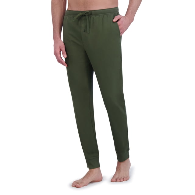 Hanes Originals Men's 100% Soft Cotton French Terry Knit Sleep Jogger ...
