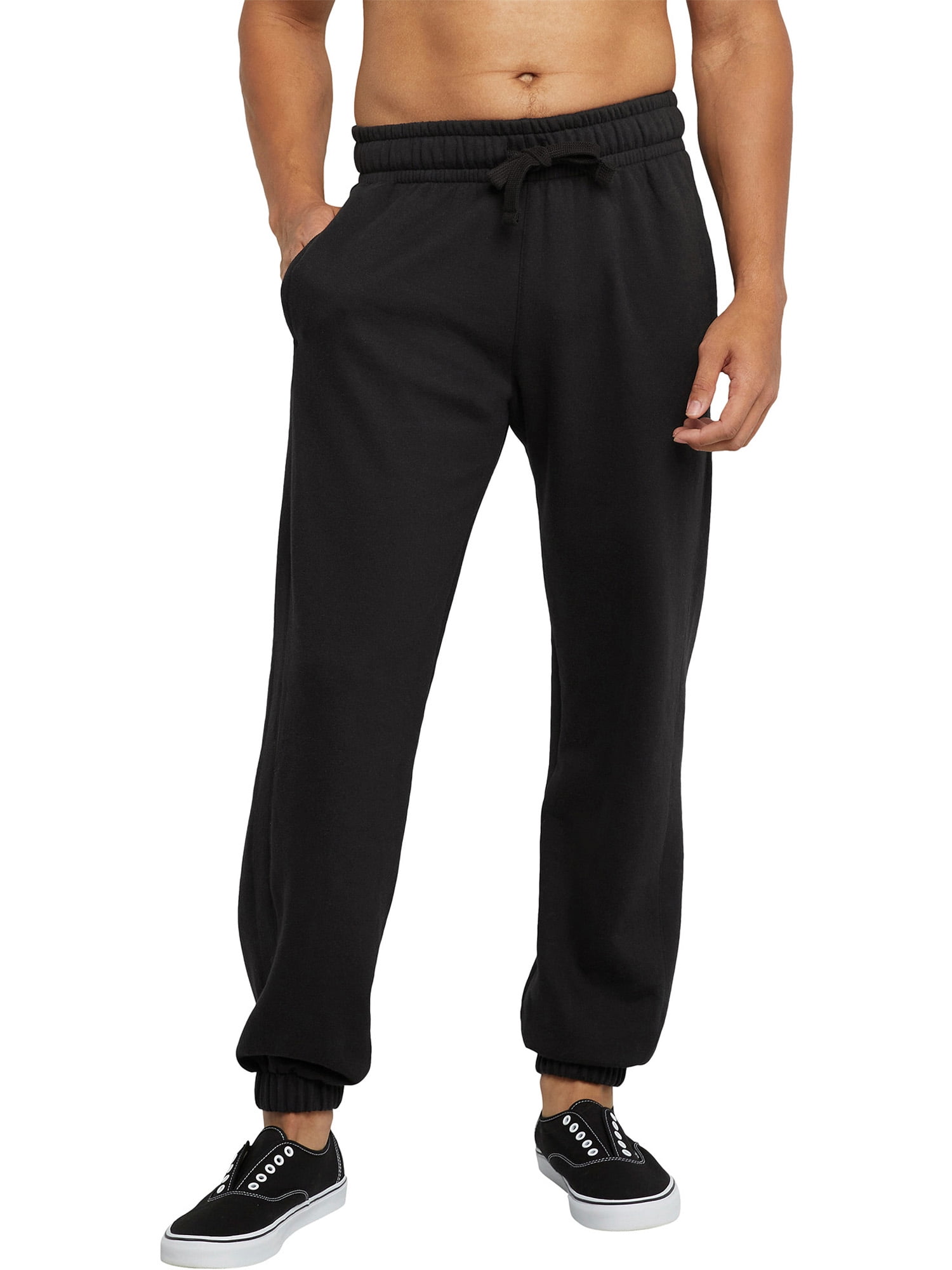 Hanes Originals Men's & Big Men's Midweight Fleece Sweatpants with ...