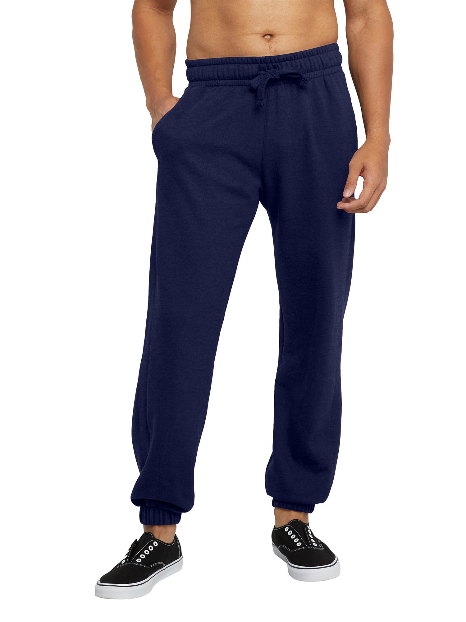 Hanes Originals Men's & Big Men's Midweight Fleece Sweatpants with ...