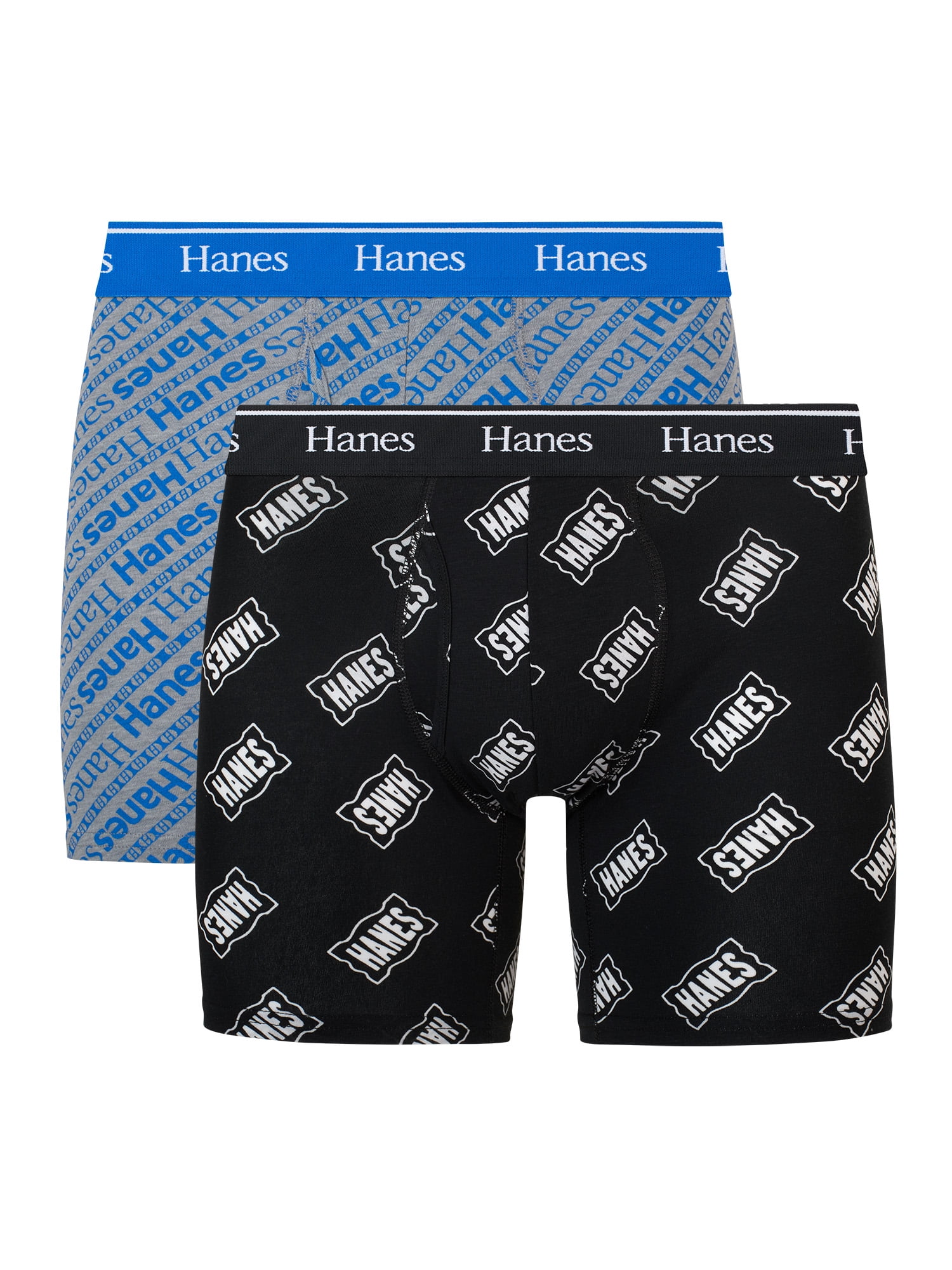 Hanes Originals Boxer Briefs - Moisture-Wicking Cotton - Walmart.com