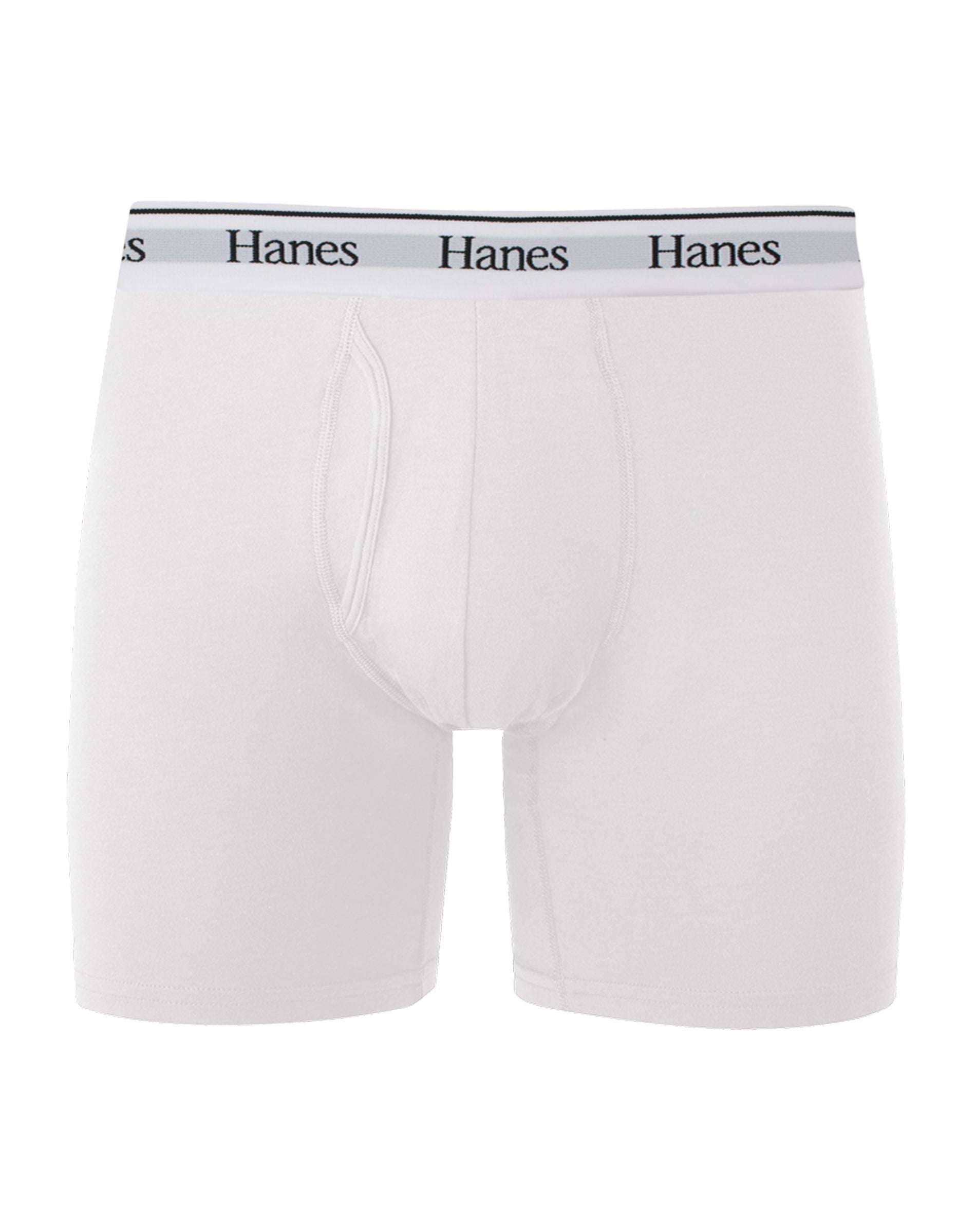 Hanes Originals Men’s Stretch Cotton Boxer Brief Underwear, Moisture ...