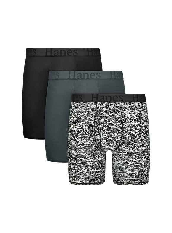 Hanes Hanes Boxer Briefs in Hanes Mens Underwear - Walmart.com