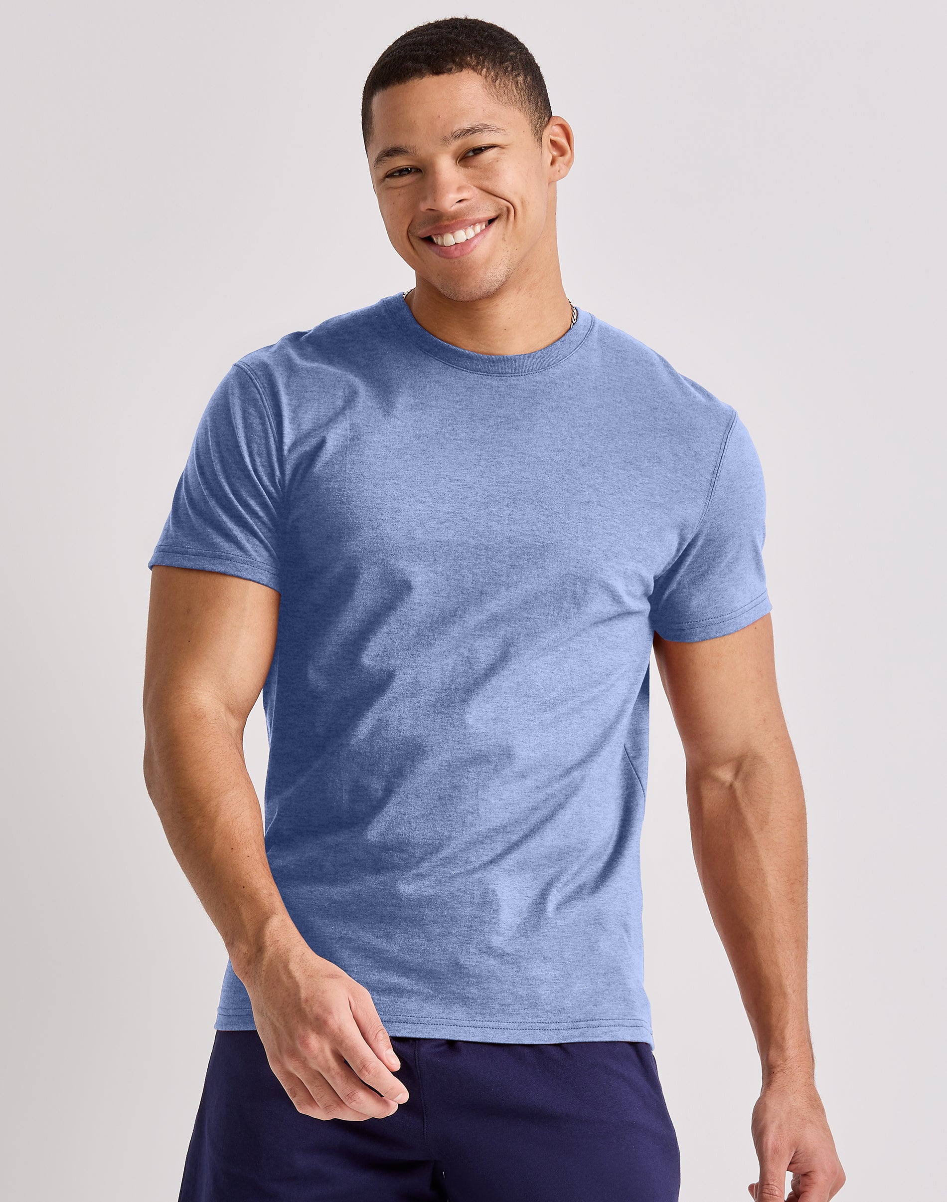 Hanes Originals Men's Tri-Blend T-Shirt (Big & Tall Sizes) Deep Forte ...