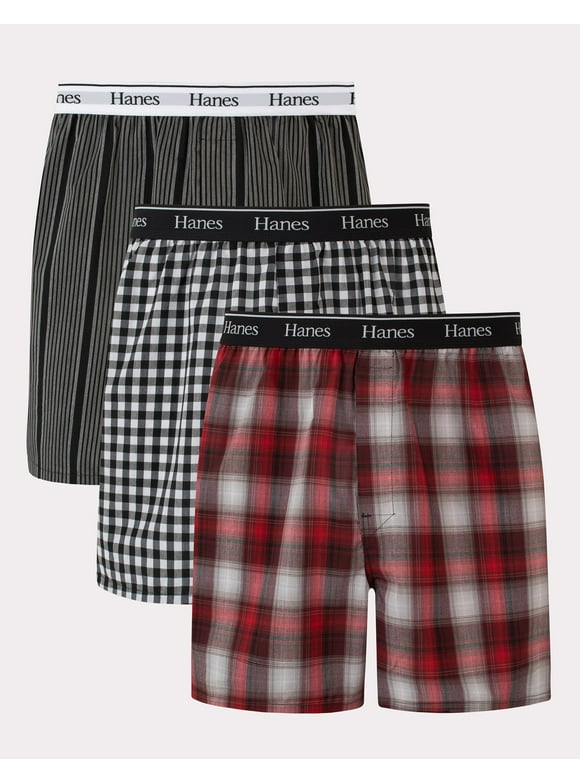 Hanes Boxers in Hanes Mens Underwear - Walmart.com