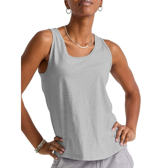 Hanes Originals Women's 100% Cotton Tank - Walmart.com