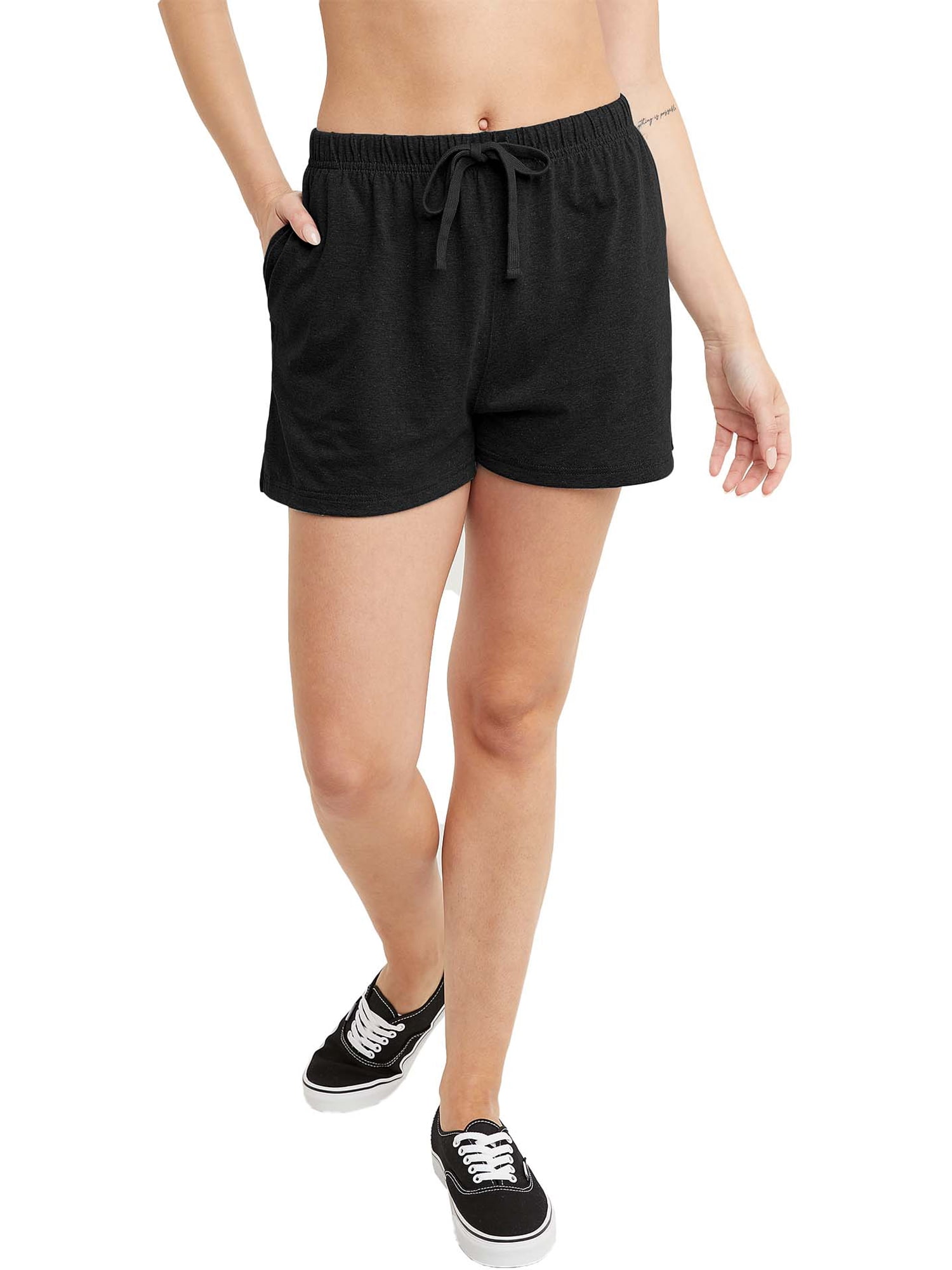 Hanes Originals Women's Cotton Jersey Shorts, 2.5" Inseam, Sizes XS-XXL ...