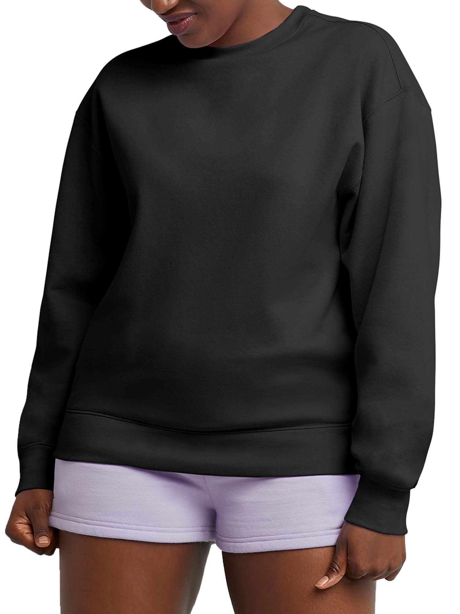 Hanes Originals Women's Dropped Shoulder Sweatshirt - Walmart.com