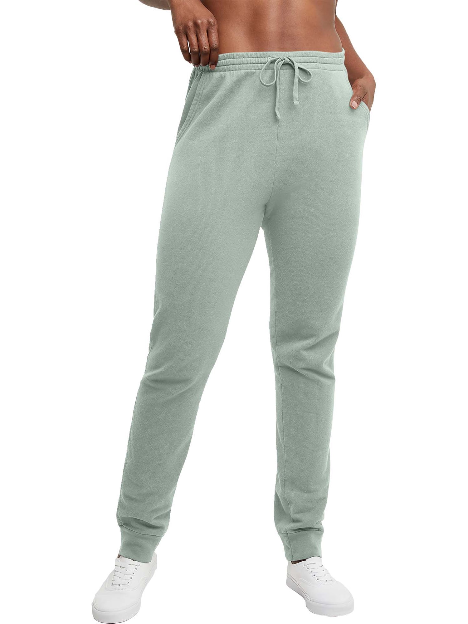 Hanes Originals Women's Garment Dyed Fleece Joggers - Walmart.com