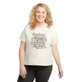 Hanes Originals Women's Plus Size Classic Fit Soul Beautiful Graphic T ...