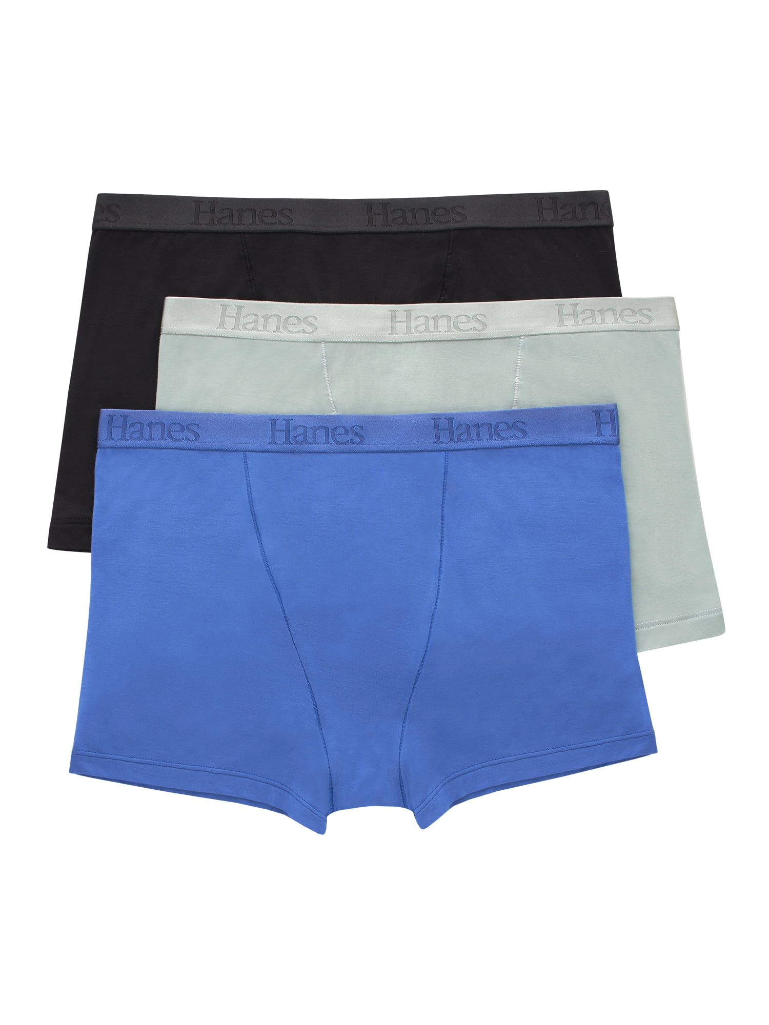 Hanes SuperSoft Boxer Briefs - Luxe Bamboo Fabric - 3-Pack - Walmart.com
