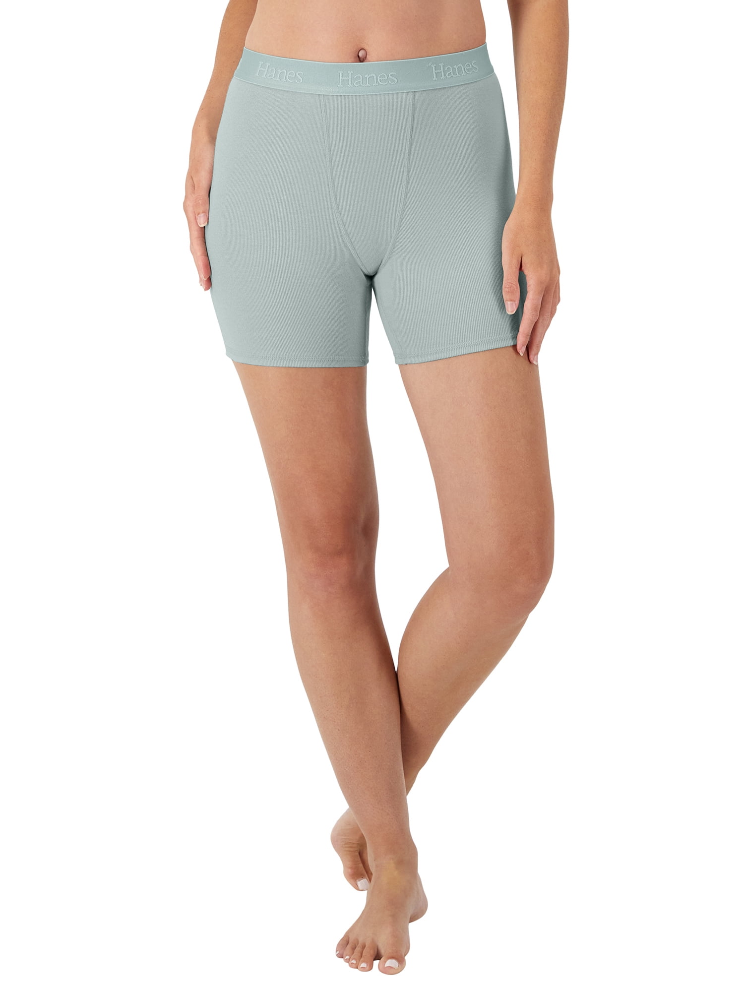 Hanes Originals Women's SuperSoft Comfywear Sleep Boxer Shorts, Sizes ...