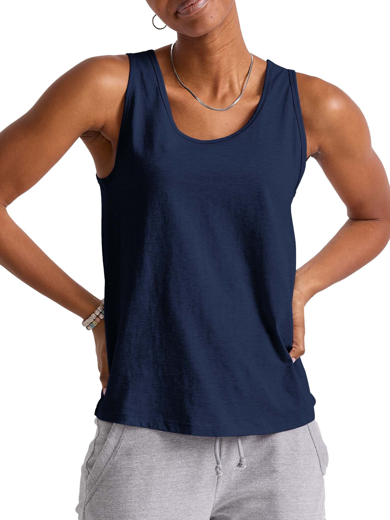 Hanes Originals Women's Relaxed Fit Tri-Blend Tank Top - Walmart.com