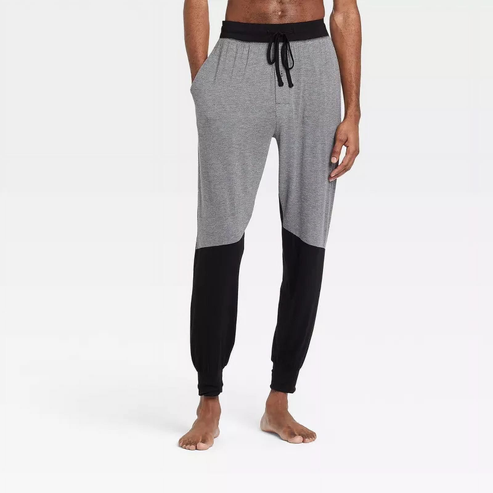 Hanes Premium Men's Colorblock Sleep Jogger Pajama Pants - Walmart ...