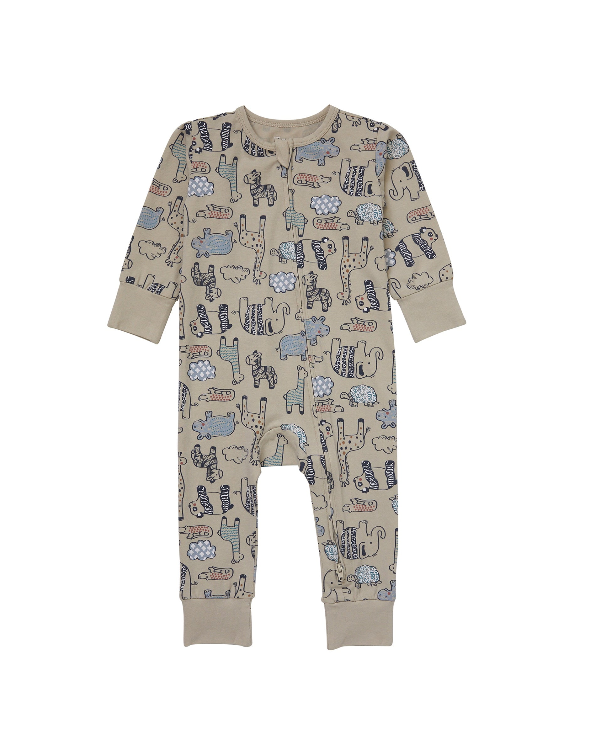 Hanes Pure Comfort Baby Long Sleeve Footless Sleep N' Play, Organic ...