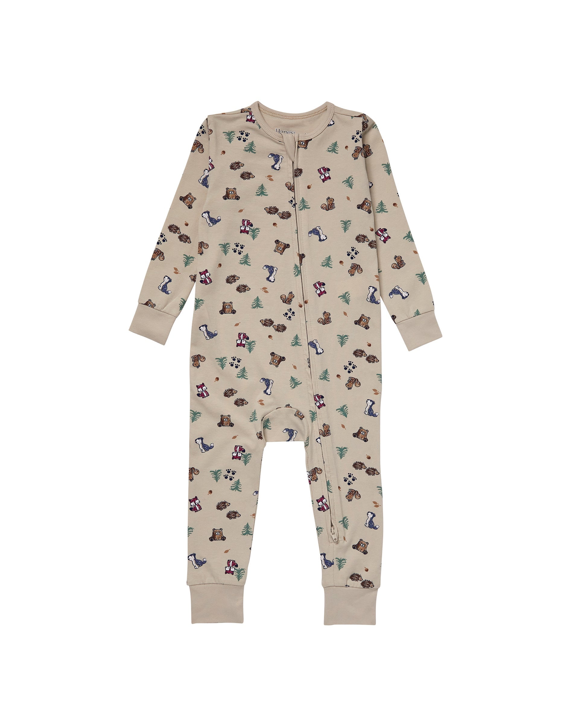 Hanes Pure Comfort Baby Long Sleeve Footless Sleep N' Play, Organic ...