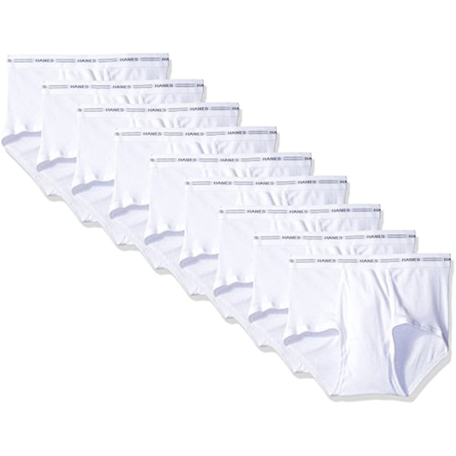 Hanes Red Label Men's 9-Pack Brief (White, Medium) - Walmart.com