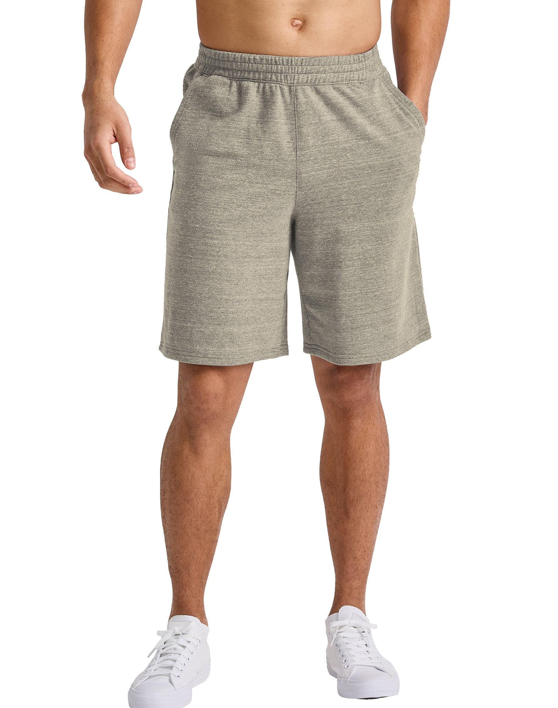 Hanes Men's Originals French Terry Athletic Shorts, 9" Inseam, Sizes S ...