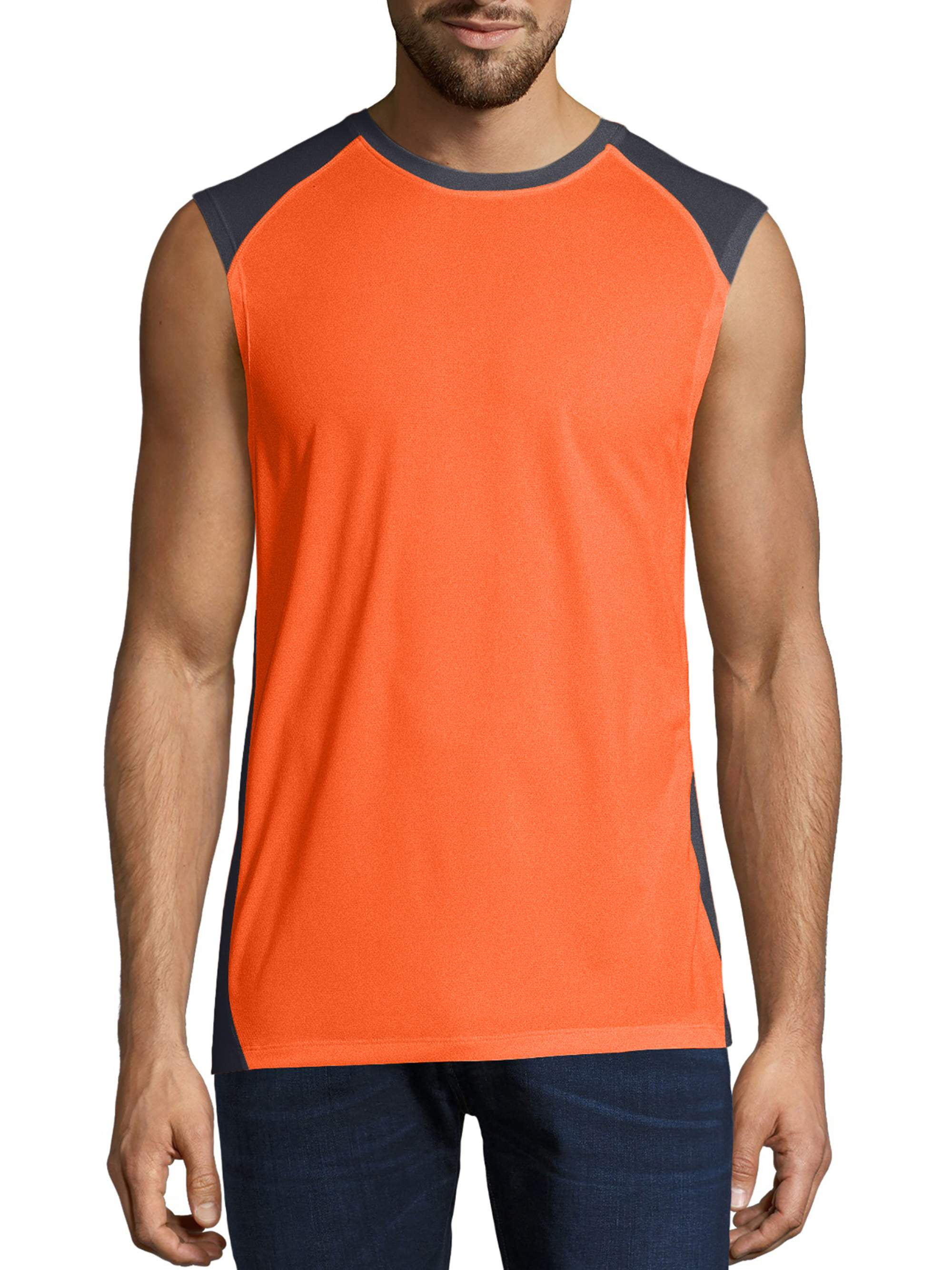 Hanes Sport Men's Sleeveless Muscle Tee - Walmart.com